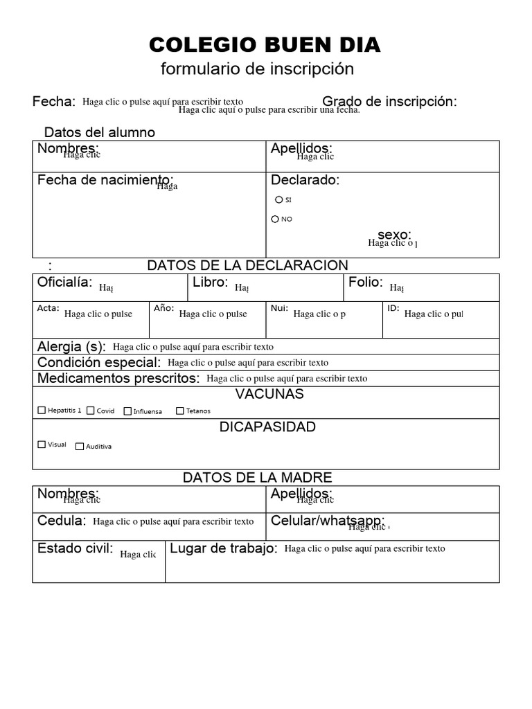 FORMATO TICS | PDF | Inmunología | Especialidades Medicas