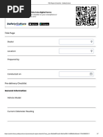 Pre-Delivery Inspection (PDI) Checklist For New Cars | PDF | Car ...