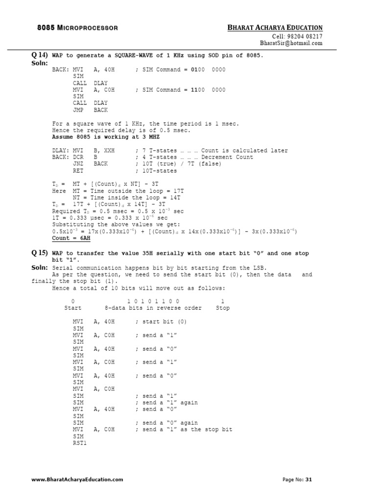 NUMERICAL | PDF | Computer Engineering | Electrical Engineering