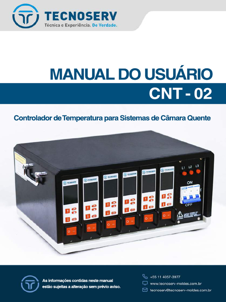 Manual Controlador - CNT-02 | PDF