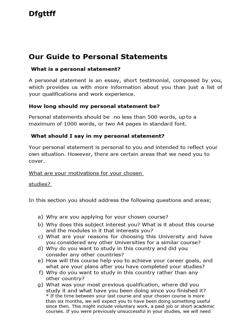 SOP Guide | PDF | Cognitive Science | Cognition