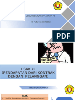 Panduan PSAK 72: Pengakuan Pendapatan | PDF