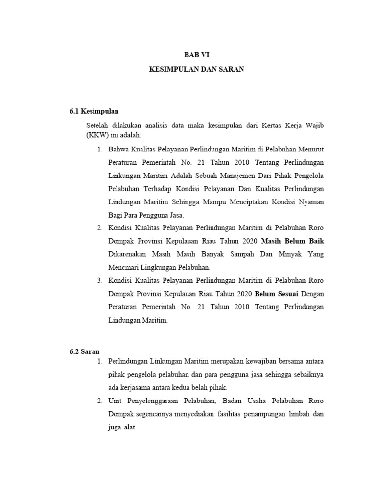 Kesimpulan Dan Saran | PDF | Bisnis
