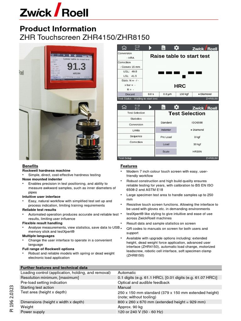 15 196 ZHR Touchscreen PI EN | PDF