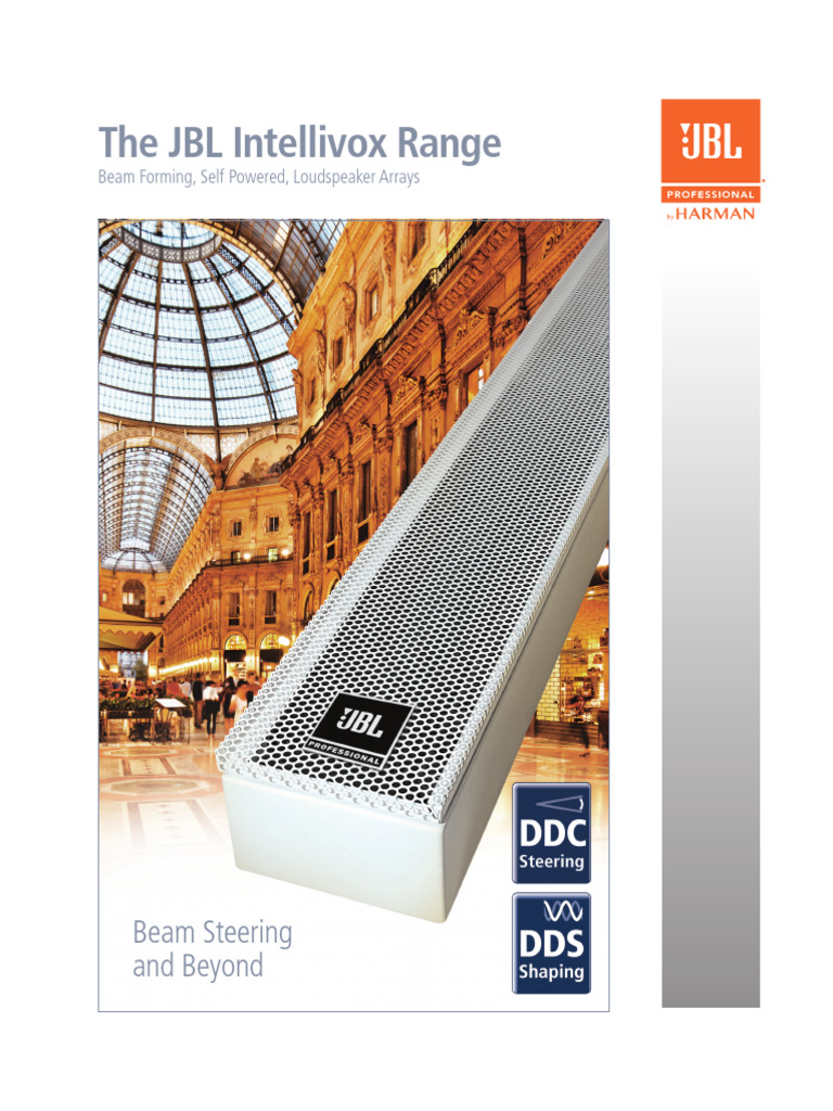 JBL Intellivox Range Brochure 112016 | PDF