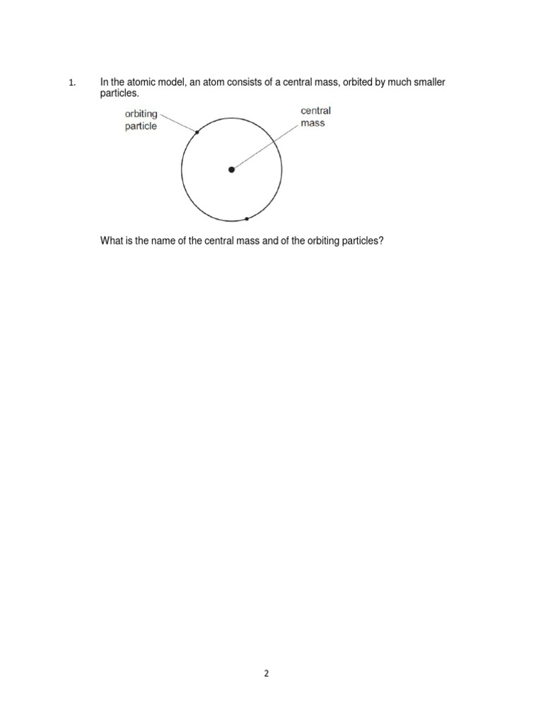 Atomic Structure and Radioactive Decay Concepts | PDF | Radioactive ...
