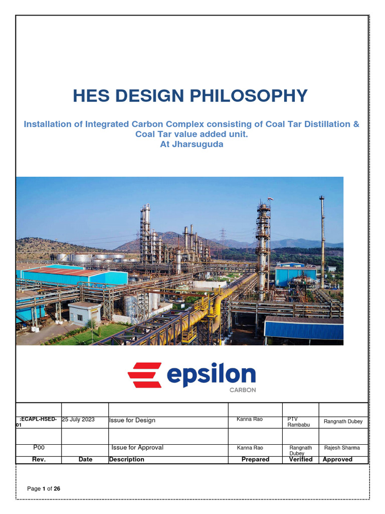 ECAPL JSG HES Design Philosophy | PDF | Safety | Physical Sciences
