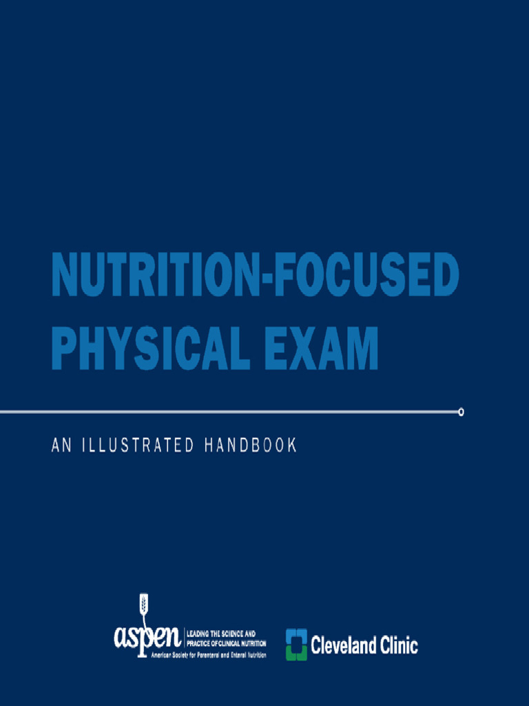 Nutrition-Focused Physical Exam An Illustrated Handbook. (Galang ...