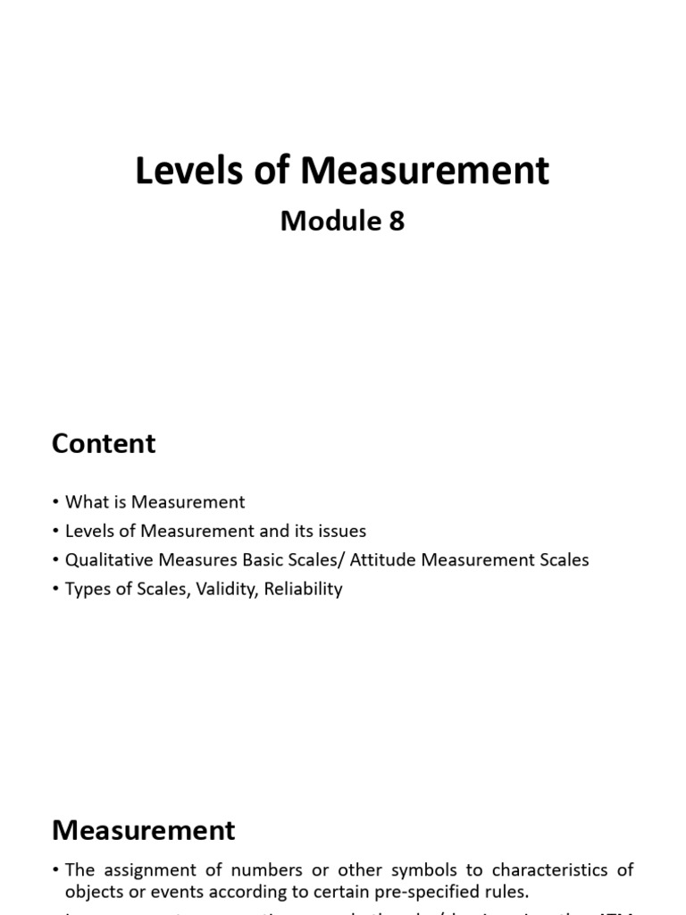 BBA BRM Module 8 | PDF