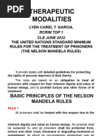 Therapeutic Modality | PDF | Psychotherapy | Prison