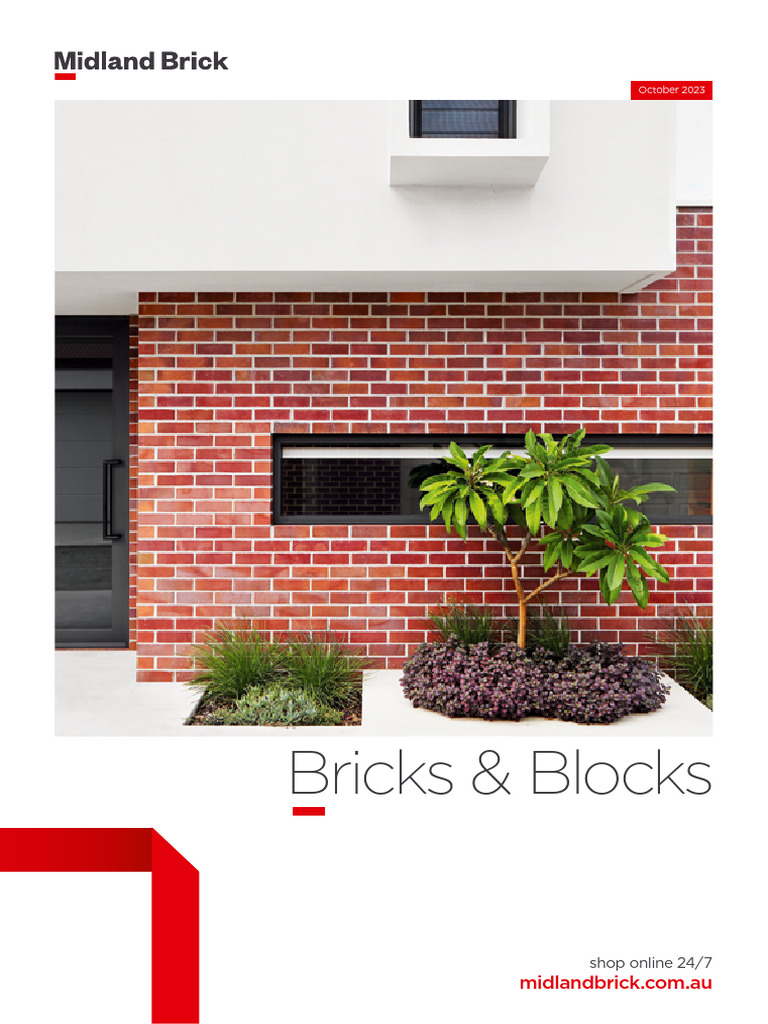 Midland Brick Bricks Blocks Range September 2021 | PDF