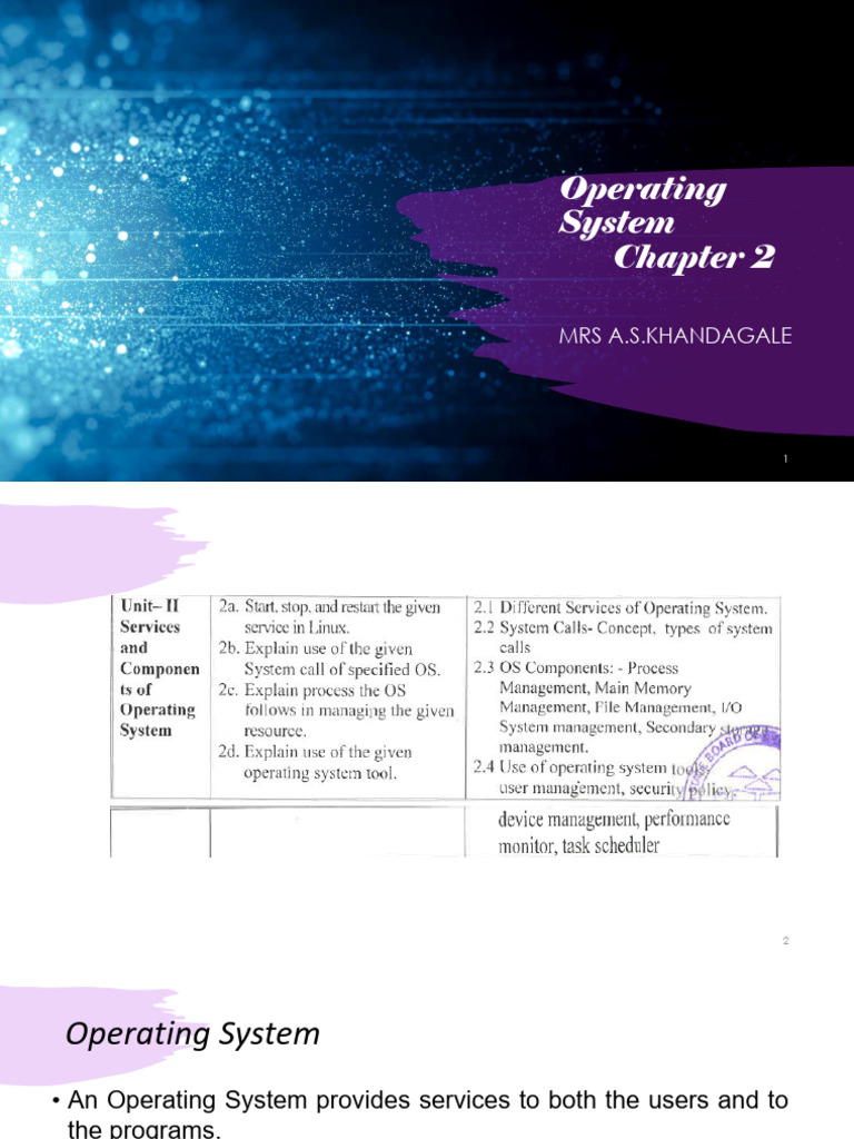 Osy Ch2 Notes | PDF | Operating System | Process (Computing) Osy Ch2 Notes | PDF | Operating System | Process (Computing)