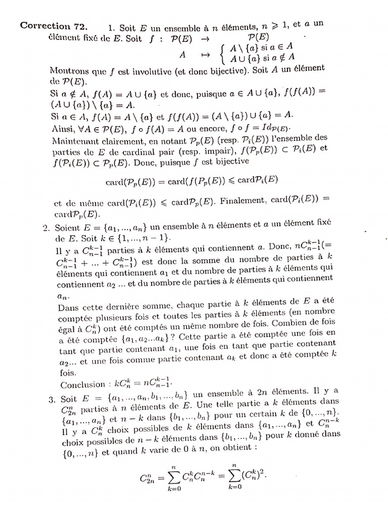 Correction TD 7 | PDF