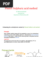 Experiment 5-Carbohydrate Estimation by Anthrone Method | PDF | Glucose ...