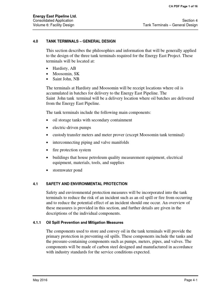 A76934-5 V6 Sec4 Tank Terminals General Design - A5A2K7 | PDF | Power ...