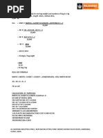 Formulas For Weight of Poly Bags: LDPE or LLPDE - Flat: (W X L X GA ...