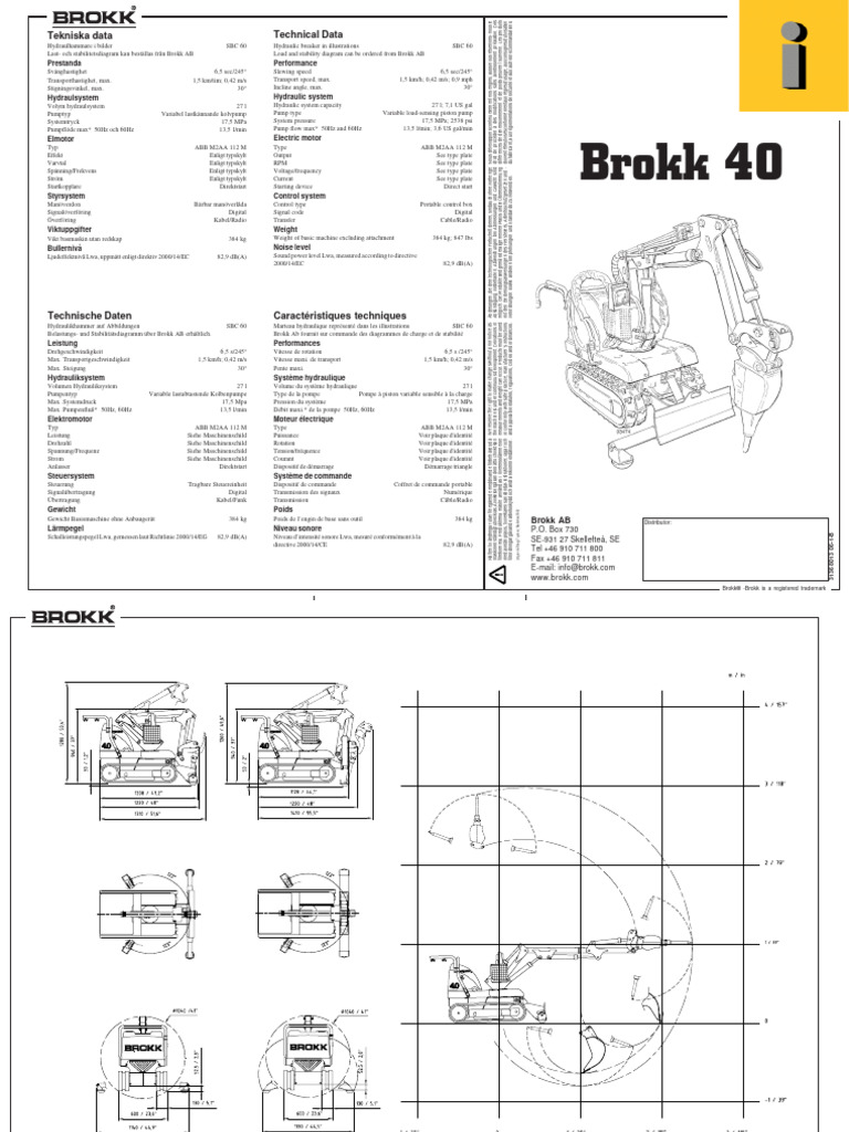 Brokk 40 | PDF