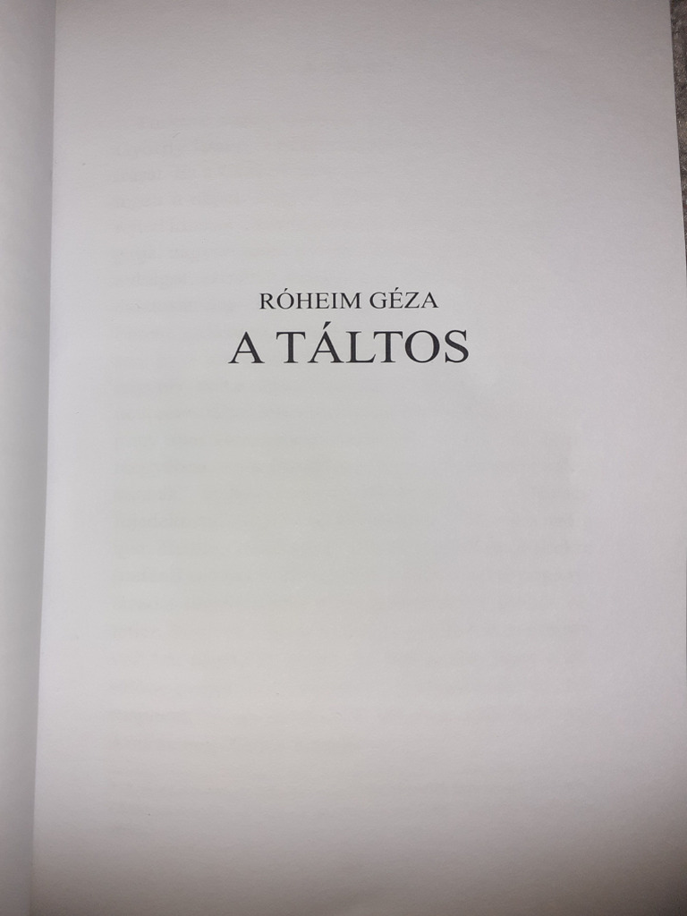 A Táltos | PDF