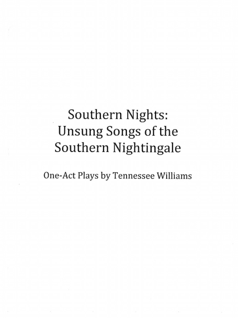 Southern Nights | PDF