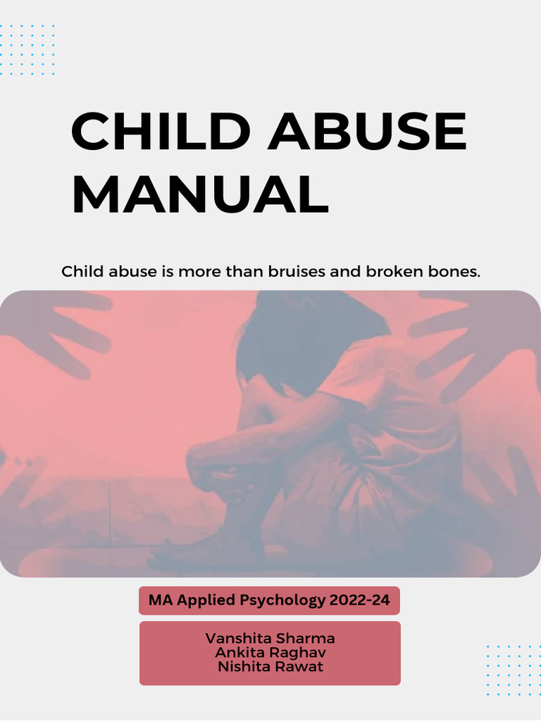 Child Abuse Manual | PDF
