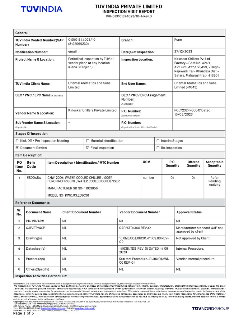 IVR 010101374023 - 10 1 Rev.0 | PDF