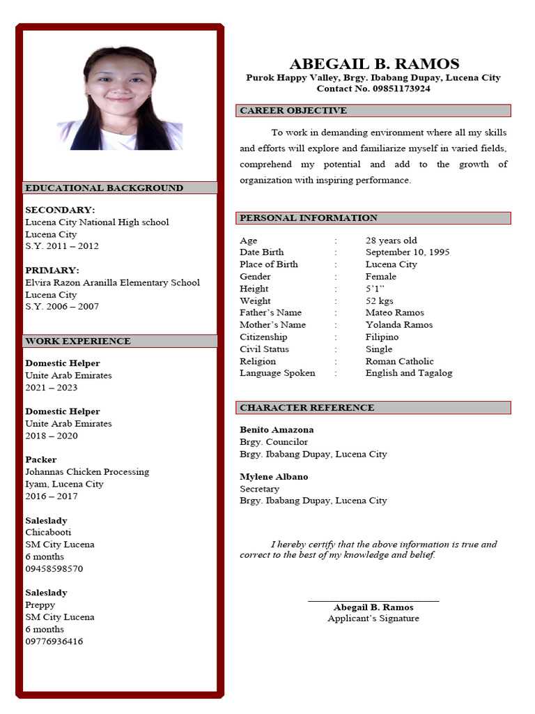 Abegail B. Ramos | PDF