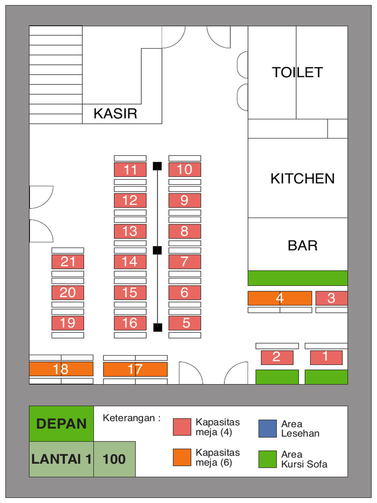 Layout Tempat Duduk | PDF