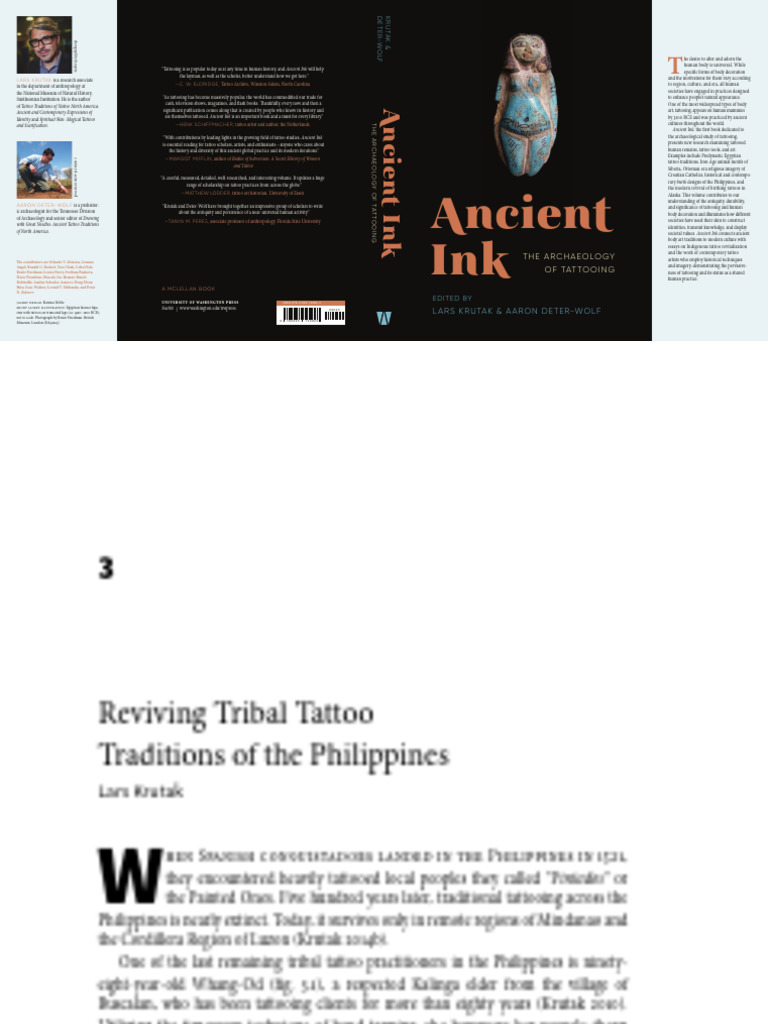 Ancient Tattoo Archaeology | PDF | Tattoo