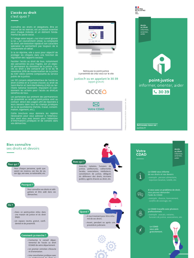 SADJAV Point Justice Triptyque 210928 V3 | PDF