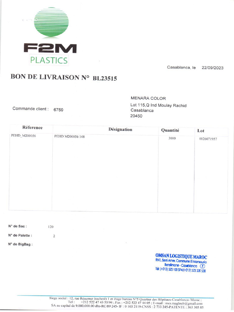 Menara Color BL23515 | PDF