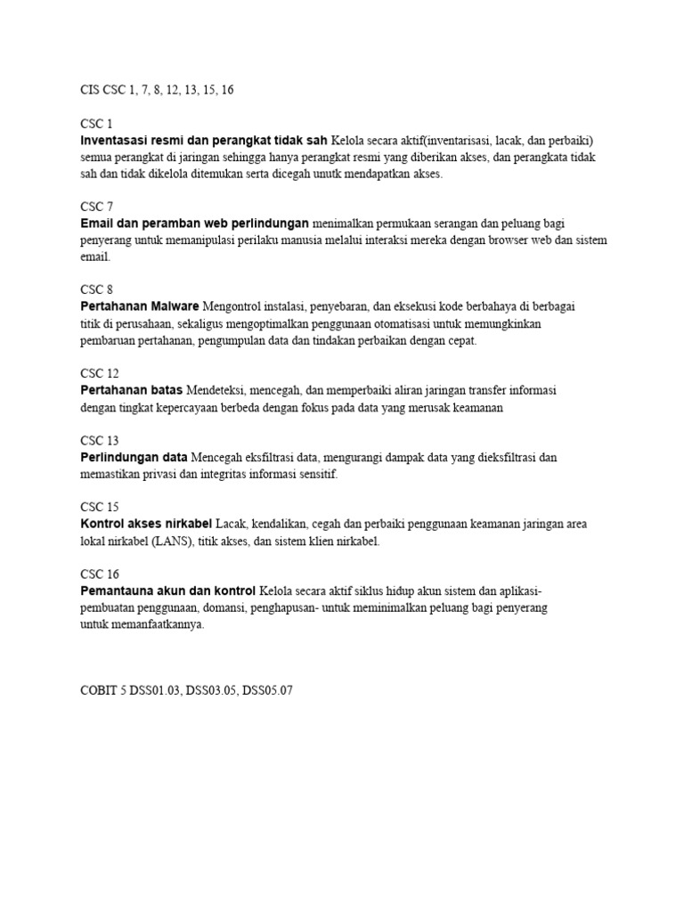 Referensi DE - CM (1-3) | PDF