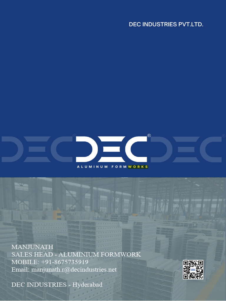 DEC Aluminium Formwork | PDF | Building Materials | Building Engineering