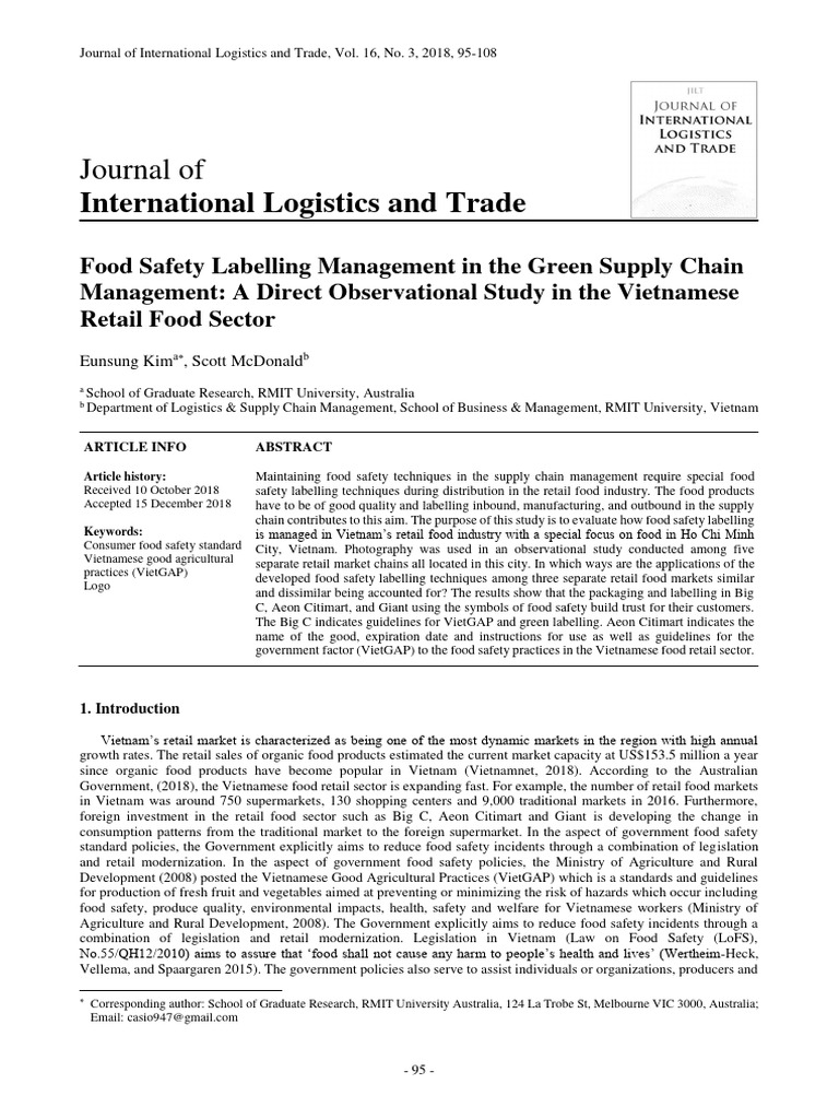 Logistic Label | PDF