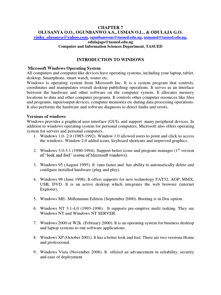 Chapter7 Cosittext | PDF | Games & Activities | Technology & Engineering