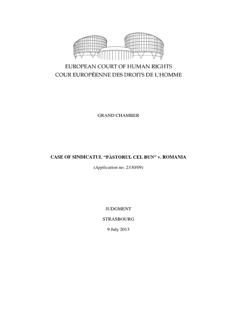 Case of Sindicatul | PDF | Bishop | Diocese