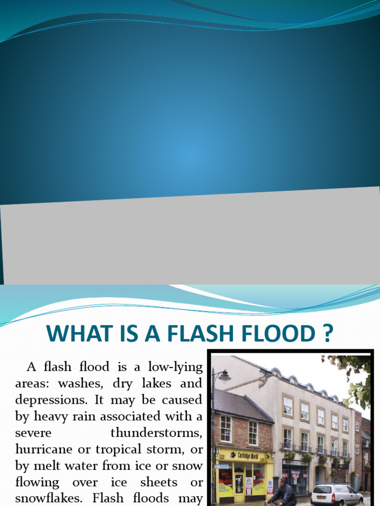 Flash Floods | PDF