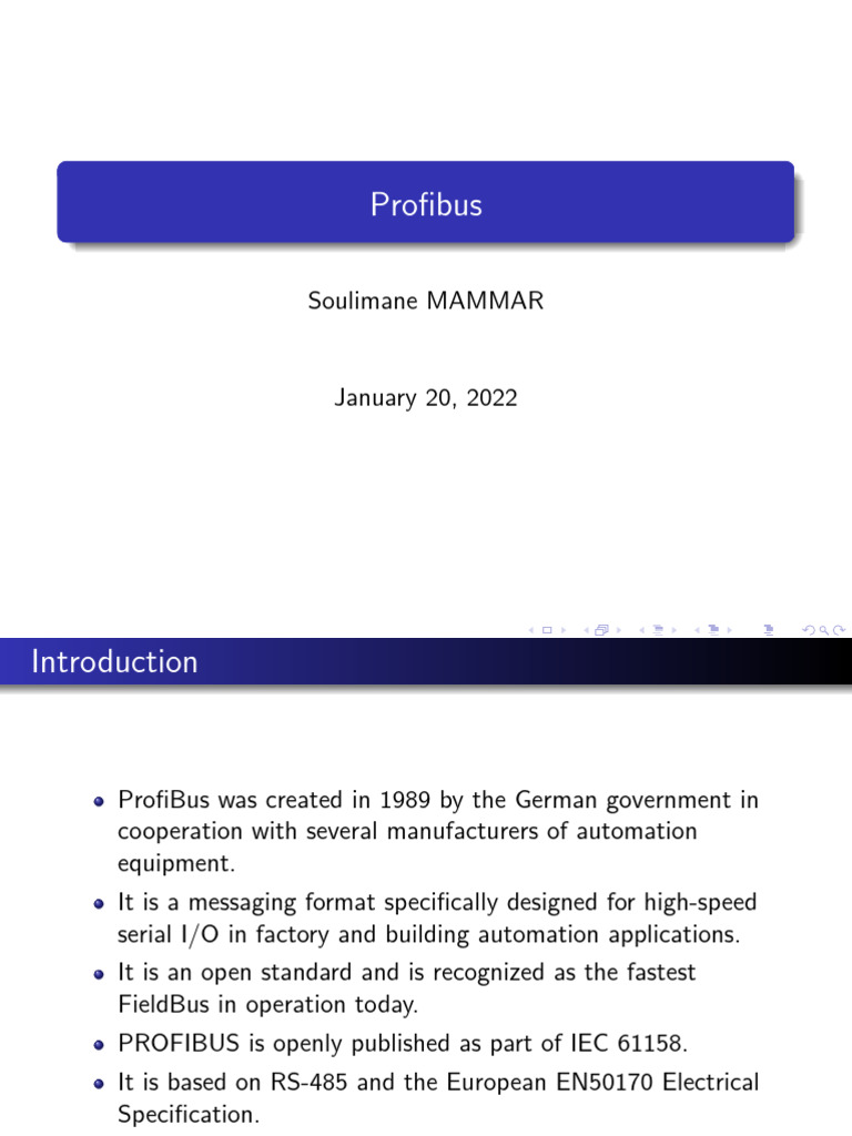 Chap07 Profibus | PDF