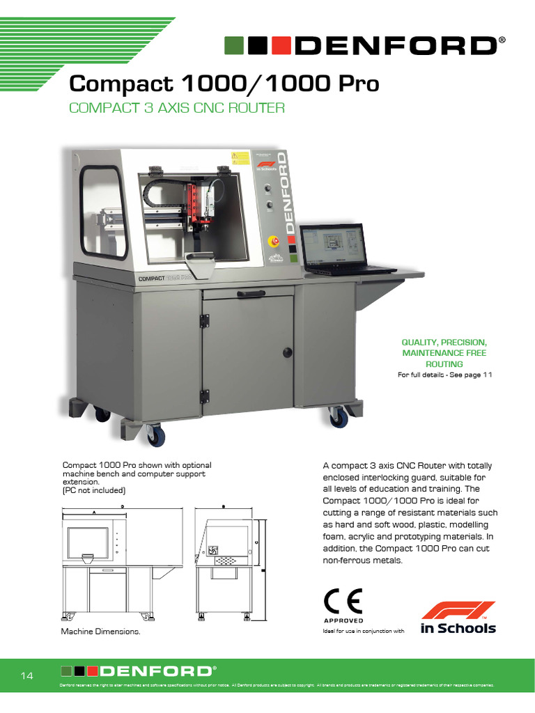 Compact1000 1000pro | PDF | Numerical Control | Manufactured Goods