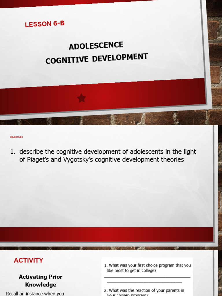 Educ 111 - Module 3 Lesson 6B | PDF