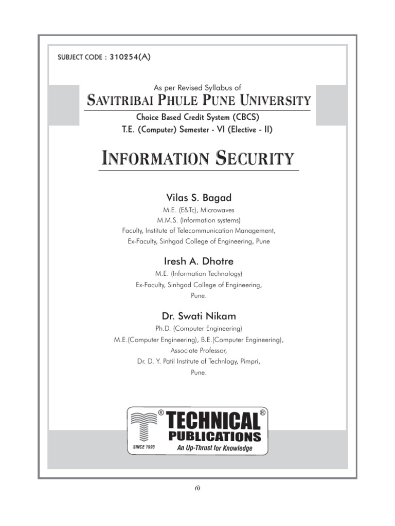 Information Security Pdf