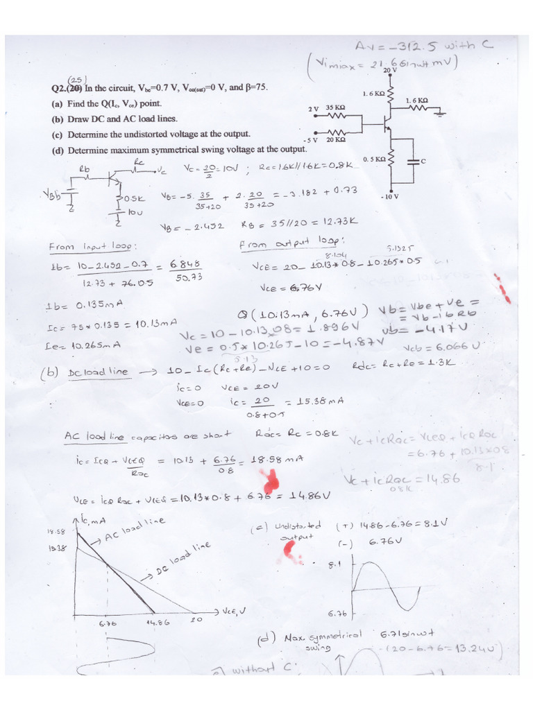 1-BJT Example | PDF