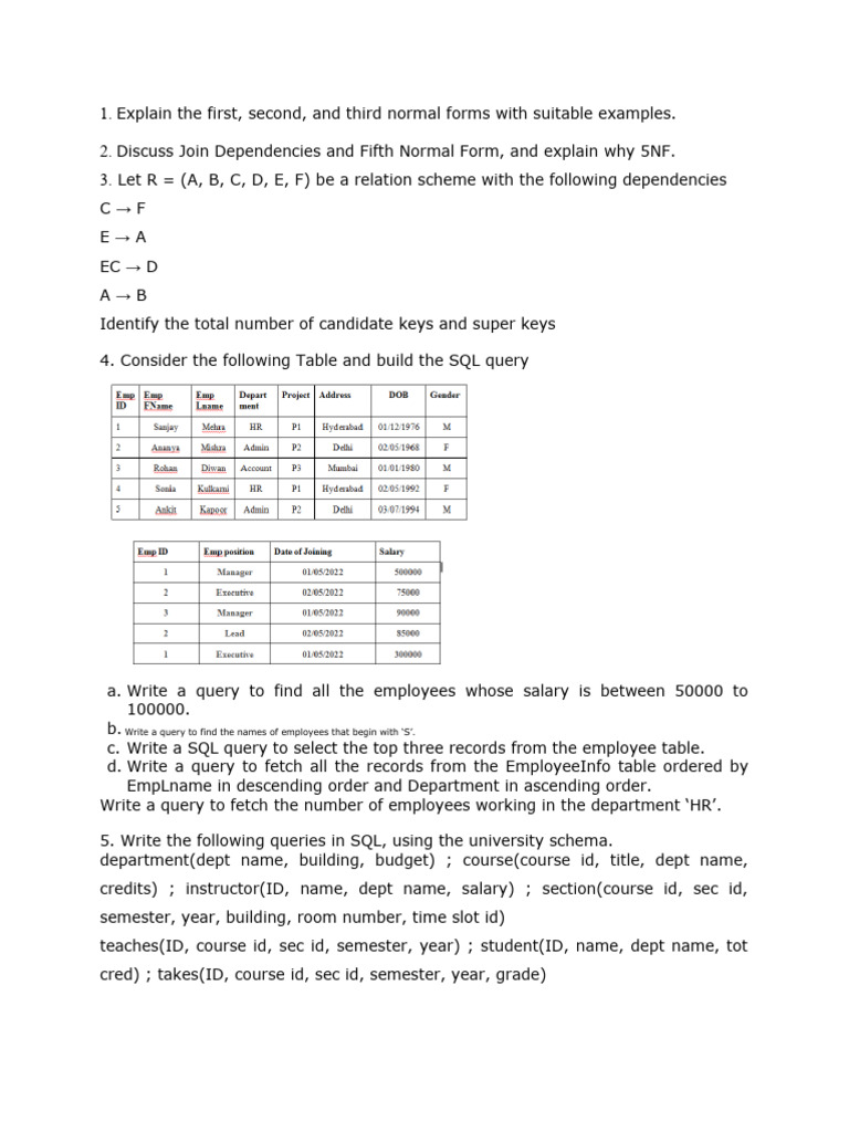 DBT Important Ques | PDF