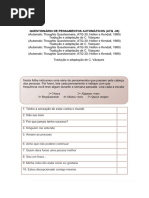 Correcao Borderline Personality Questionnaire (BPQ) | PDF | Jogos e ...