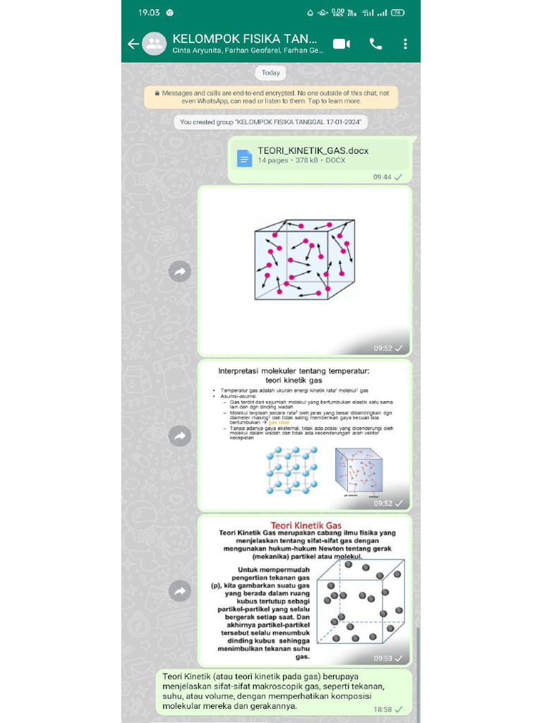 Teori Kinetik Gas | PDF