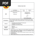 SOP Feedback QR Code | PDF | Bisnis | Pengelolaan Keuangan & Uang