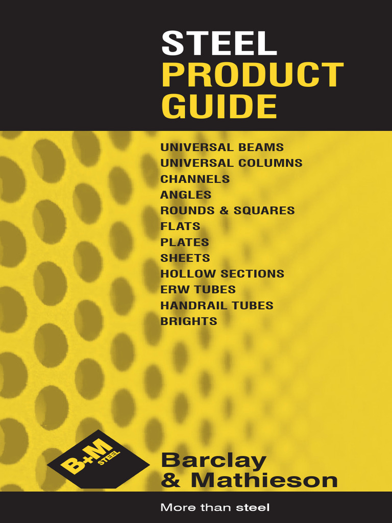 BnM-steel Product Guide | PDF