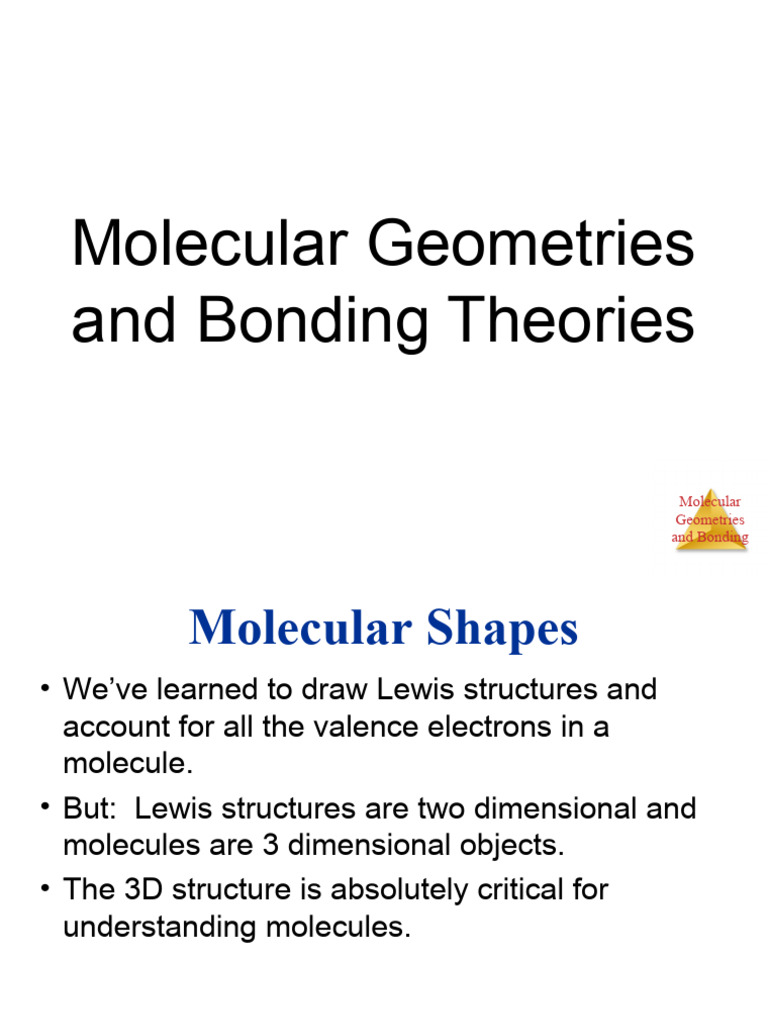 Molecular Geometry | PDF