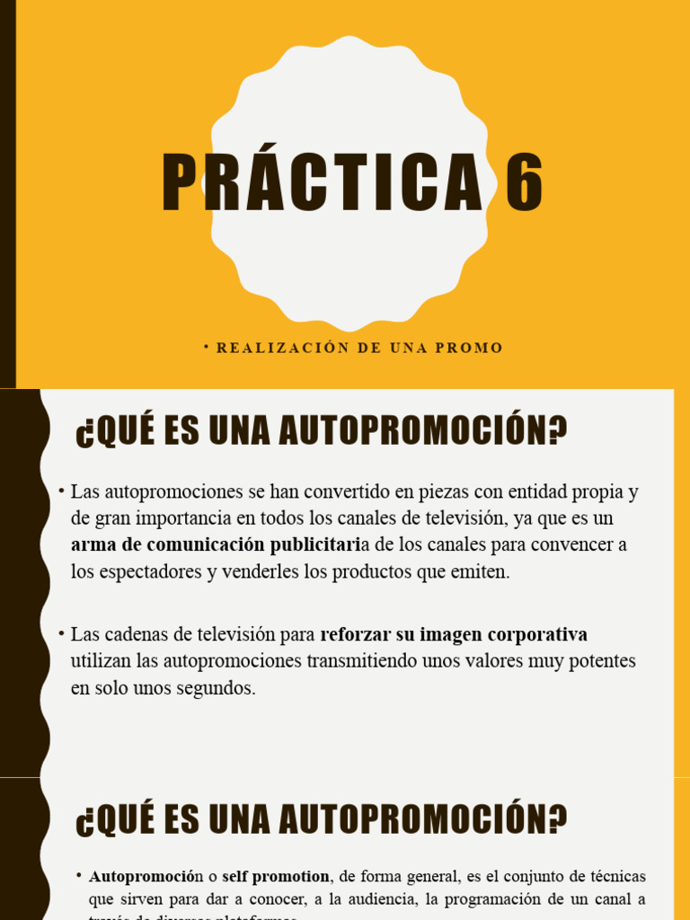 Practica 6 | PDF | Televisión