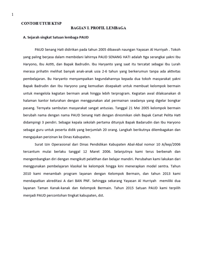 Contoh Utuh KTSP 2013 Neneng - SN | PDF