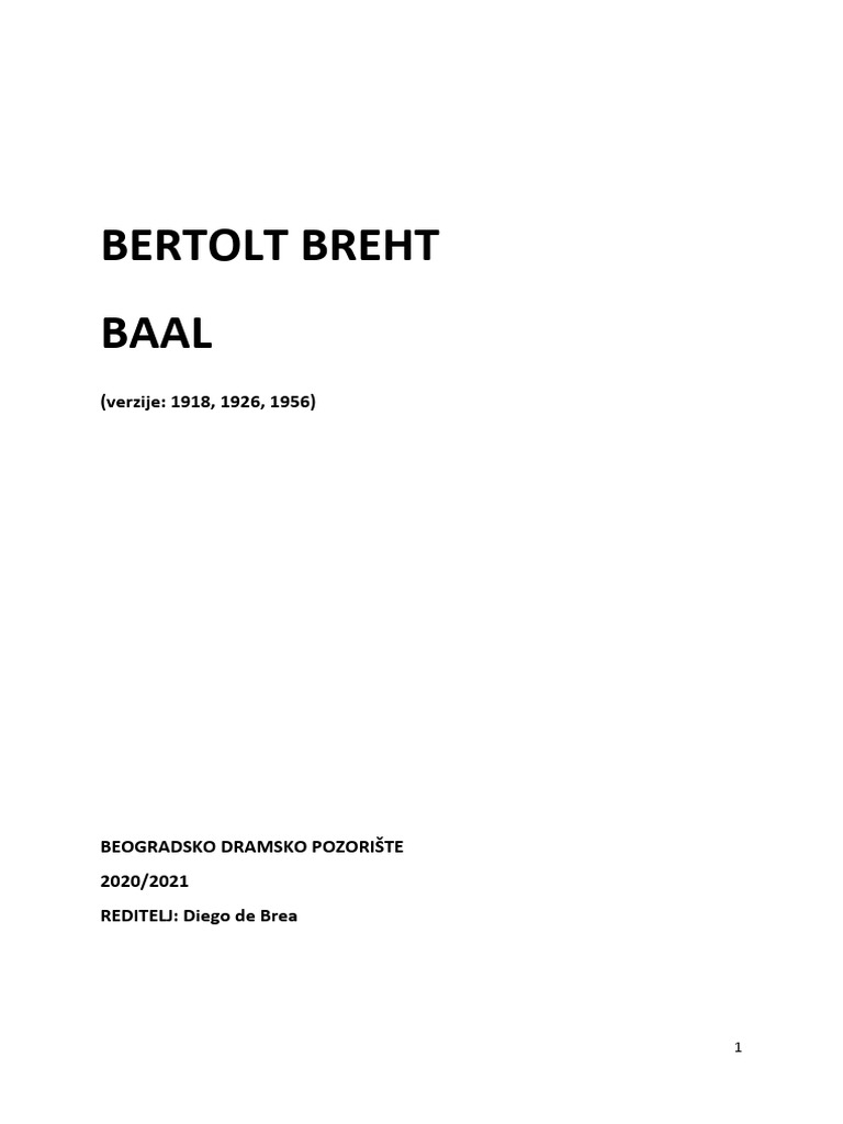 Bertolt Breht 13.02.2021 | PDF